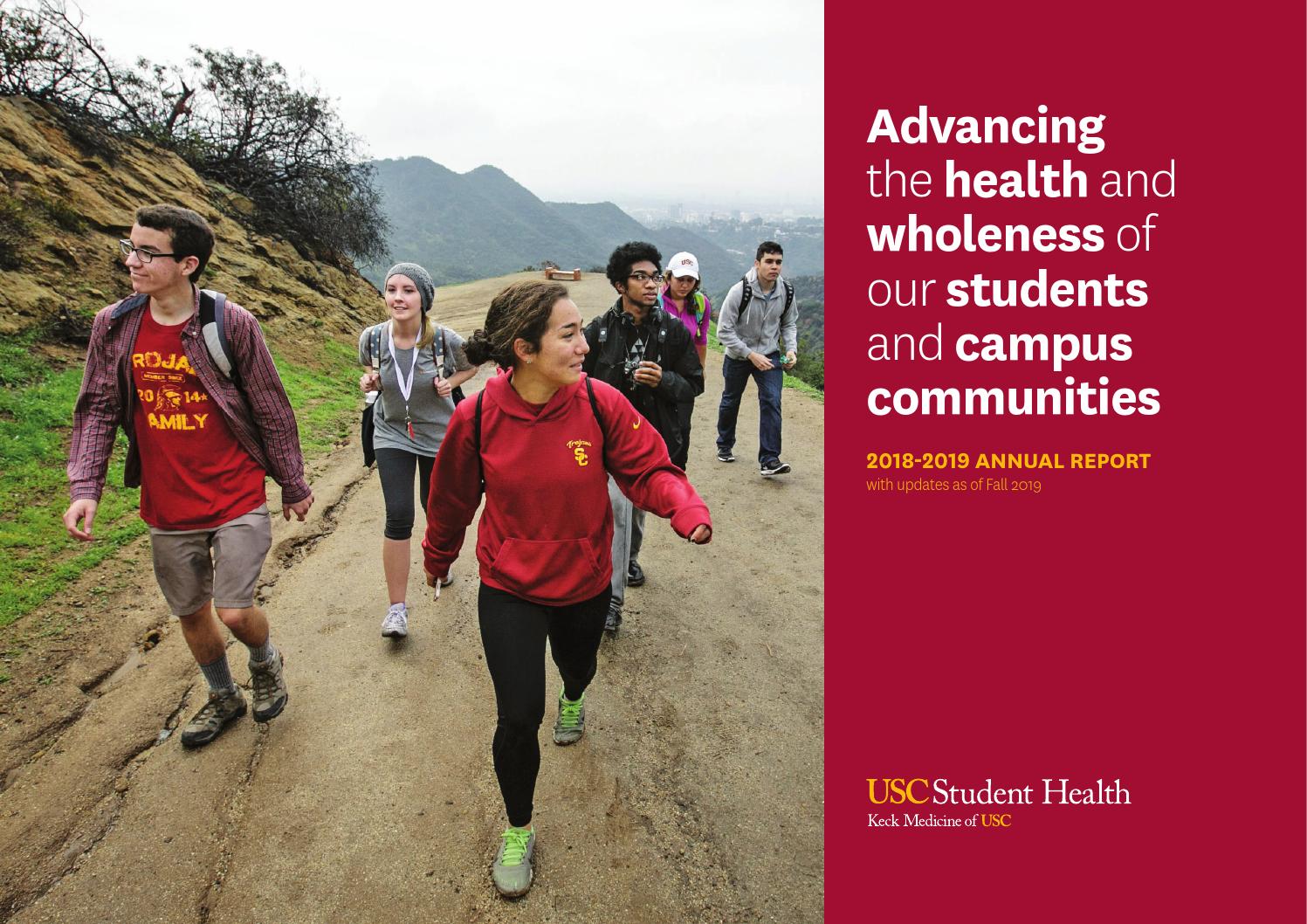 Student Health Annual Report 2018-2019 by University of Southern ...