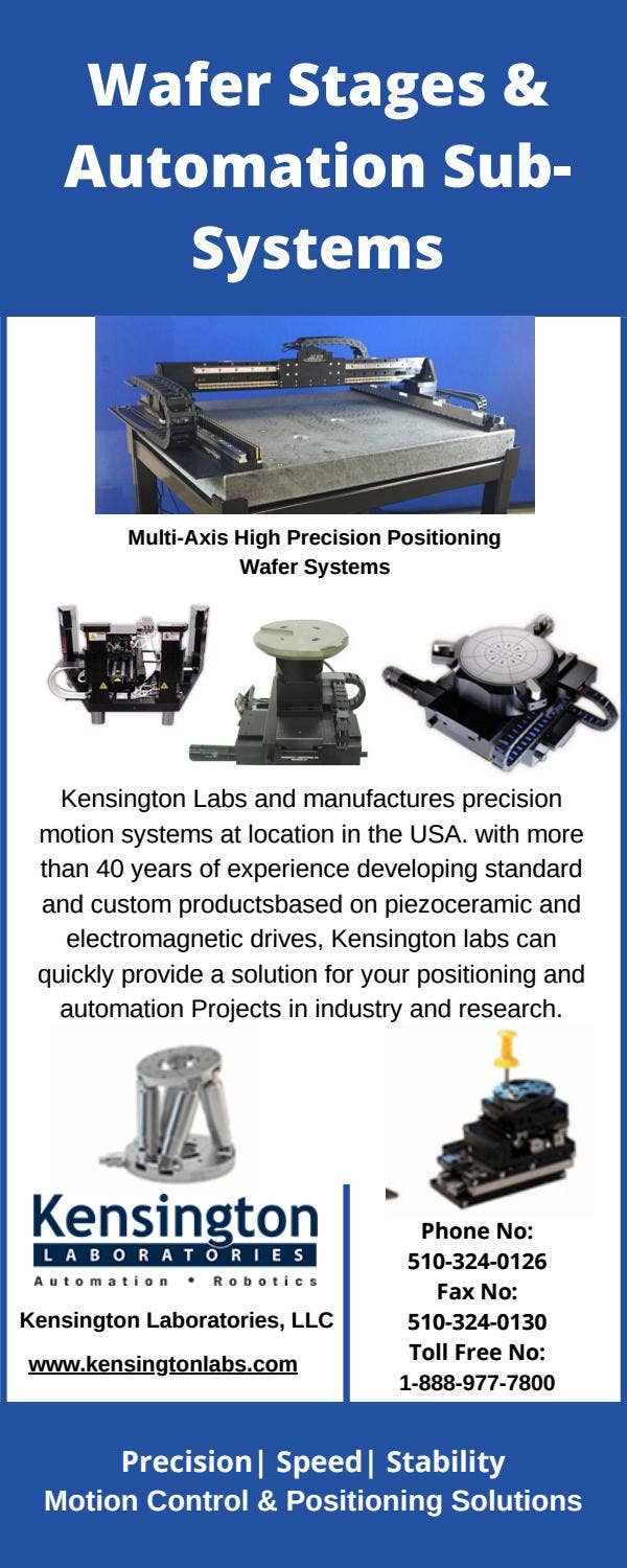 Wafer Stages & Automation Sub-Systems by Kensington Labs - Issuu