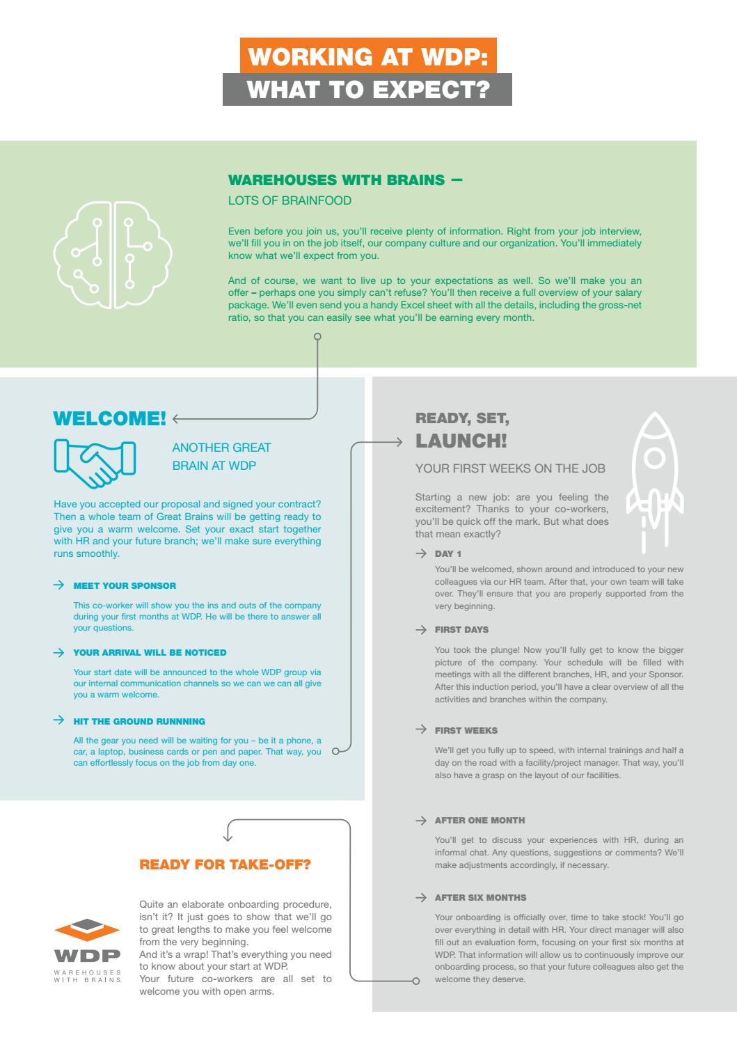 Working at WDP - What to expect by WDP - Warehouses with Brains - Issuu