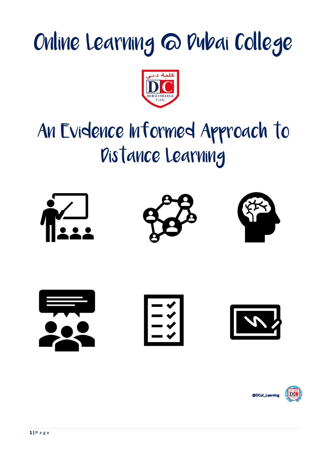 The DC Online Learning Guide by dubaicollege - Issuu