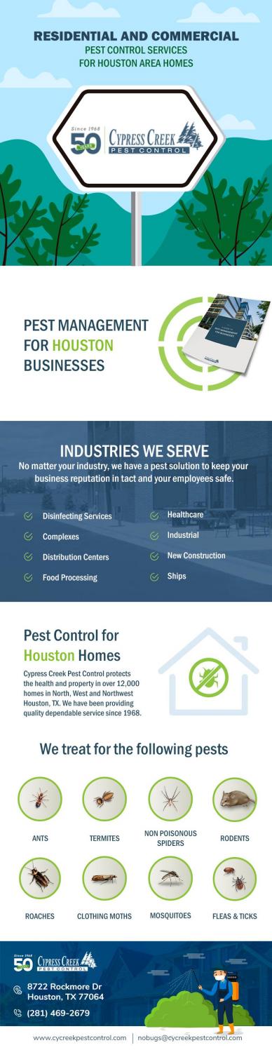 Residential, Commercial Pest control Houston, Katy, Sugar Land by ...