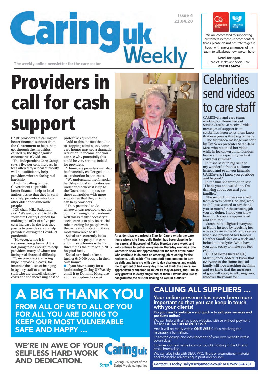 Caring UK weekly - Issue 4 by Script Media - Issuu