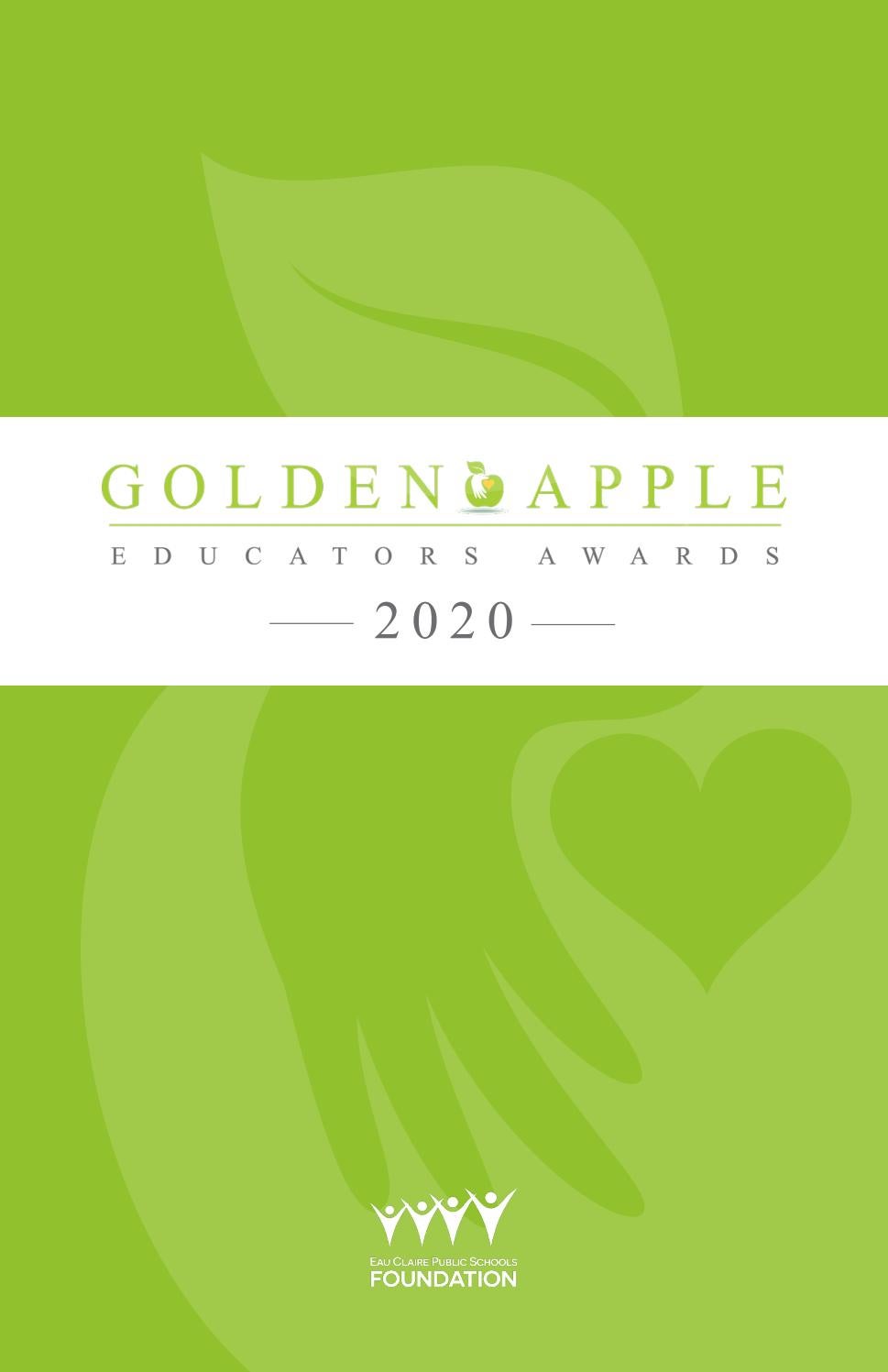 2020 Golden Apple Educators Awards by Eau Claire Community Foundation ...