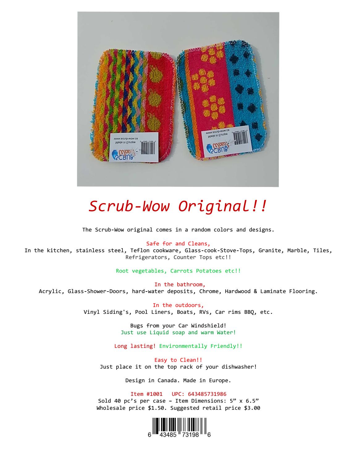 Scrub-Wow Sell Sheets 04-2020 by The Street Brands - Issuu