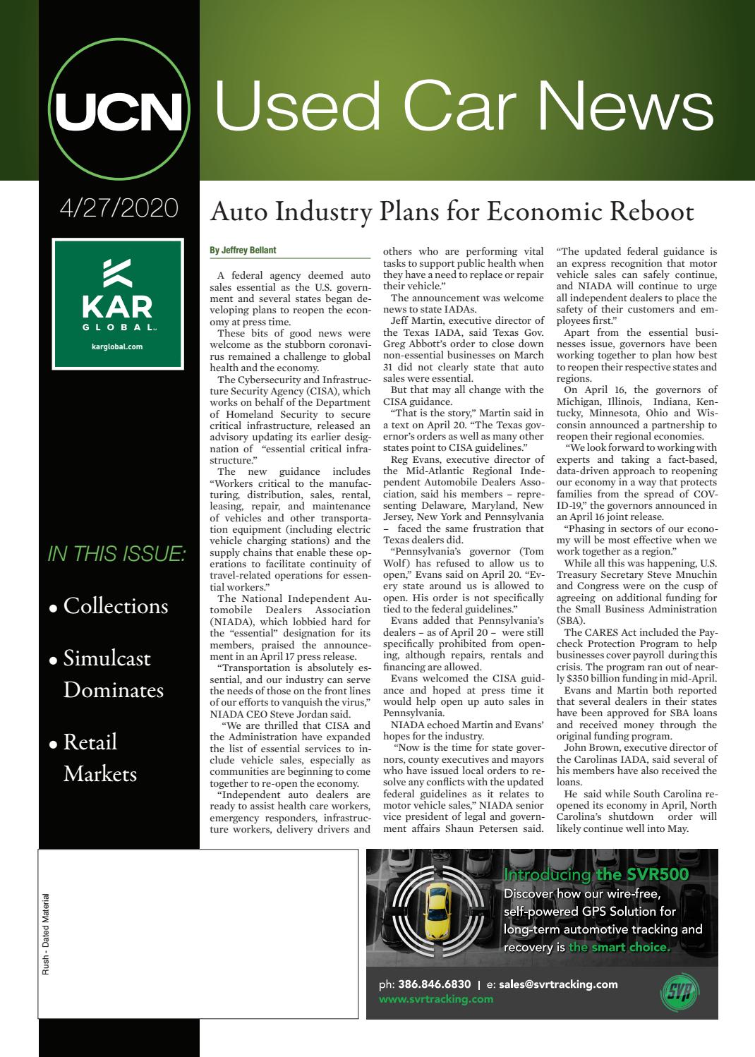 Used Car News 4/27/2020 by General Media LLC - Issuu
