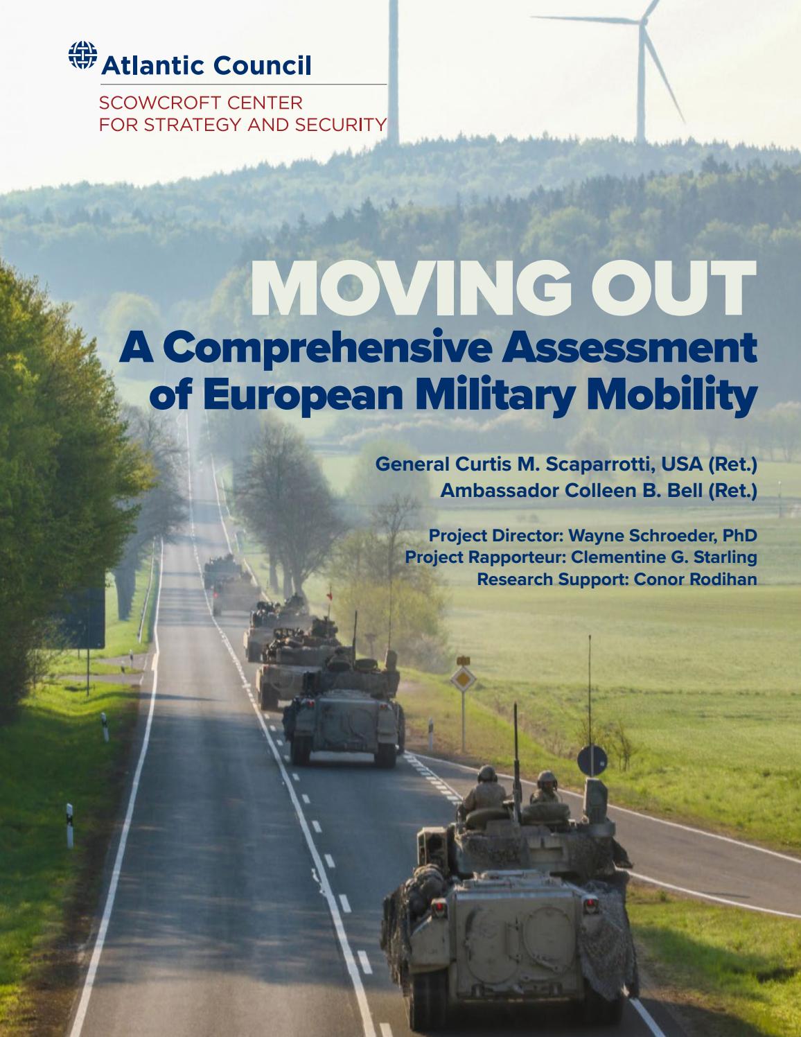 Moving Out: A Comprehensive Assessment of European Military Mobility by ...