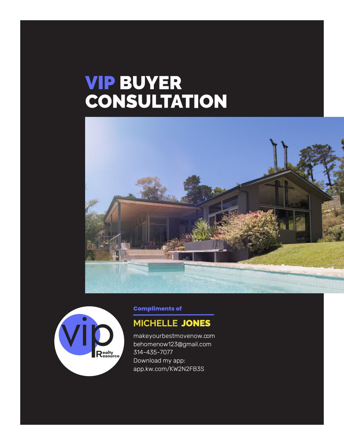 VIP BUYER CONSULTATION by VIP PROPERTIES, powered by KW Chesterfield ...