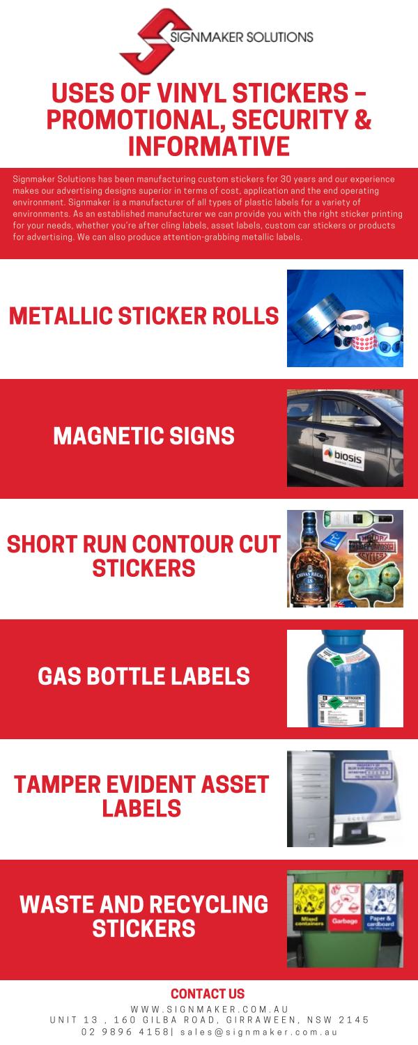 Promote Your Business Easily With Our Car Window Stickers by signmaker ...