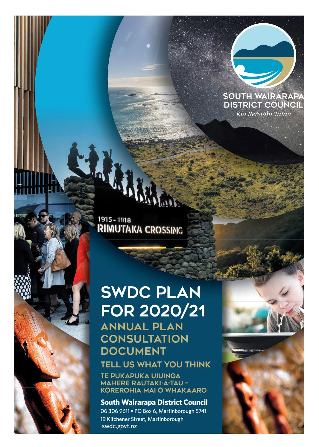 SWDC plan for 2020/21 by Wairarapa Times-Age - Issuu