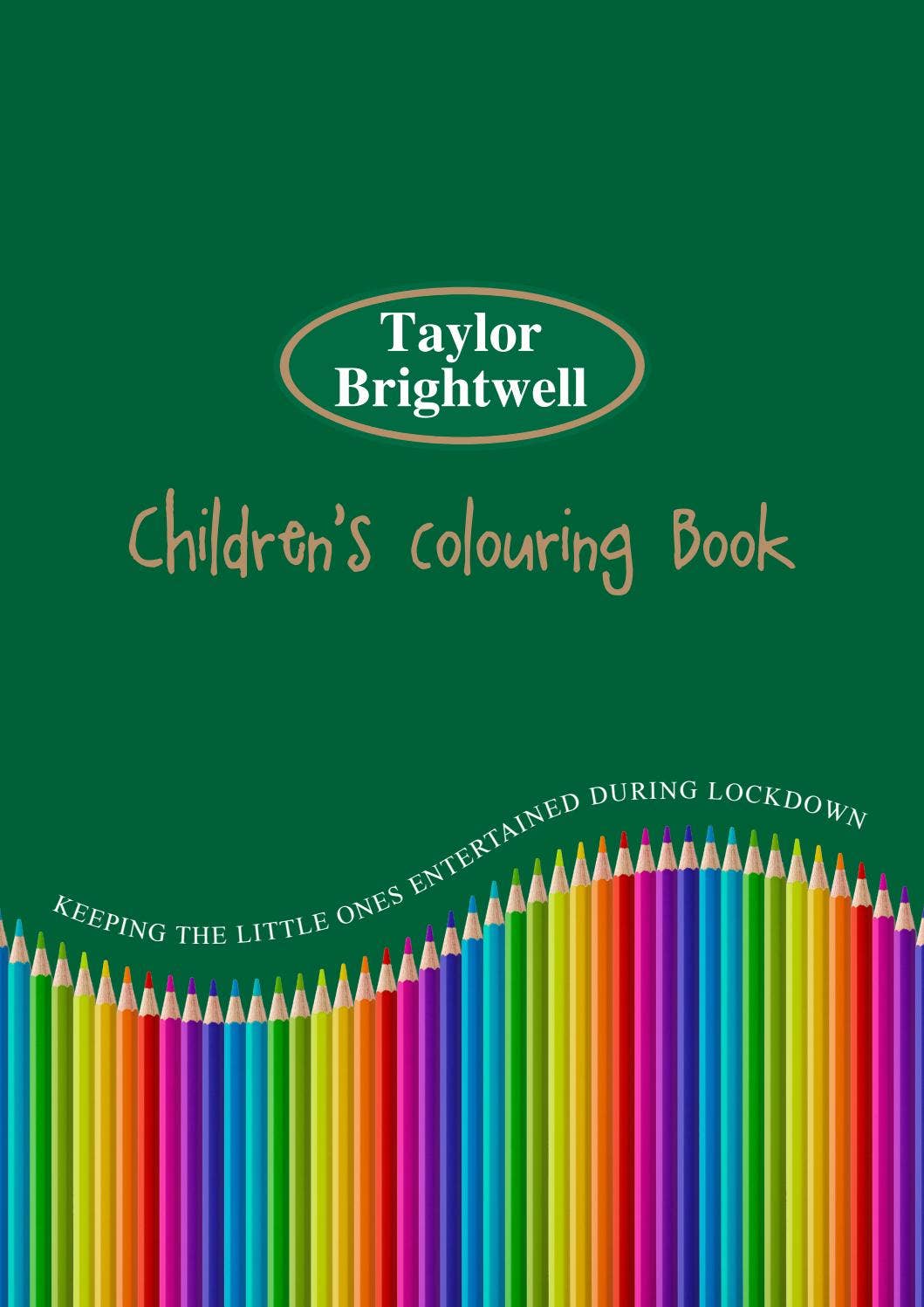 Taylor Brightwell Children's Colouring Book by thepropertycollection ...