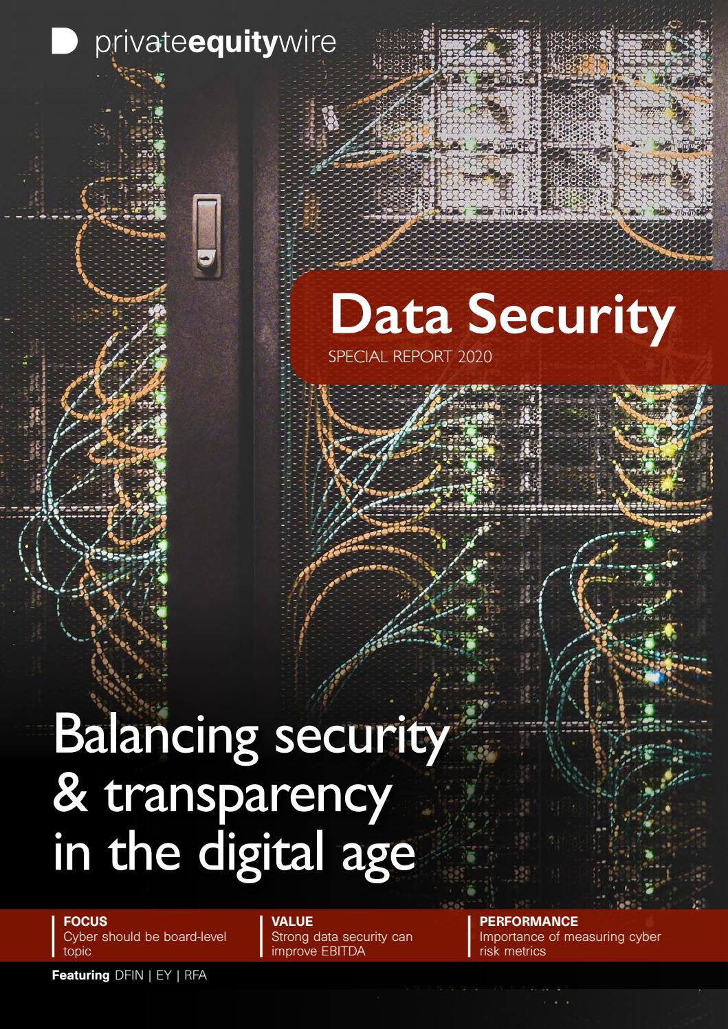 Data Security: Balancing security & transparency in the digital age by ...