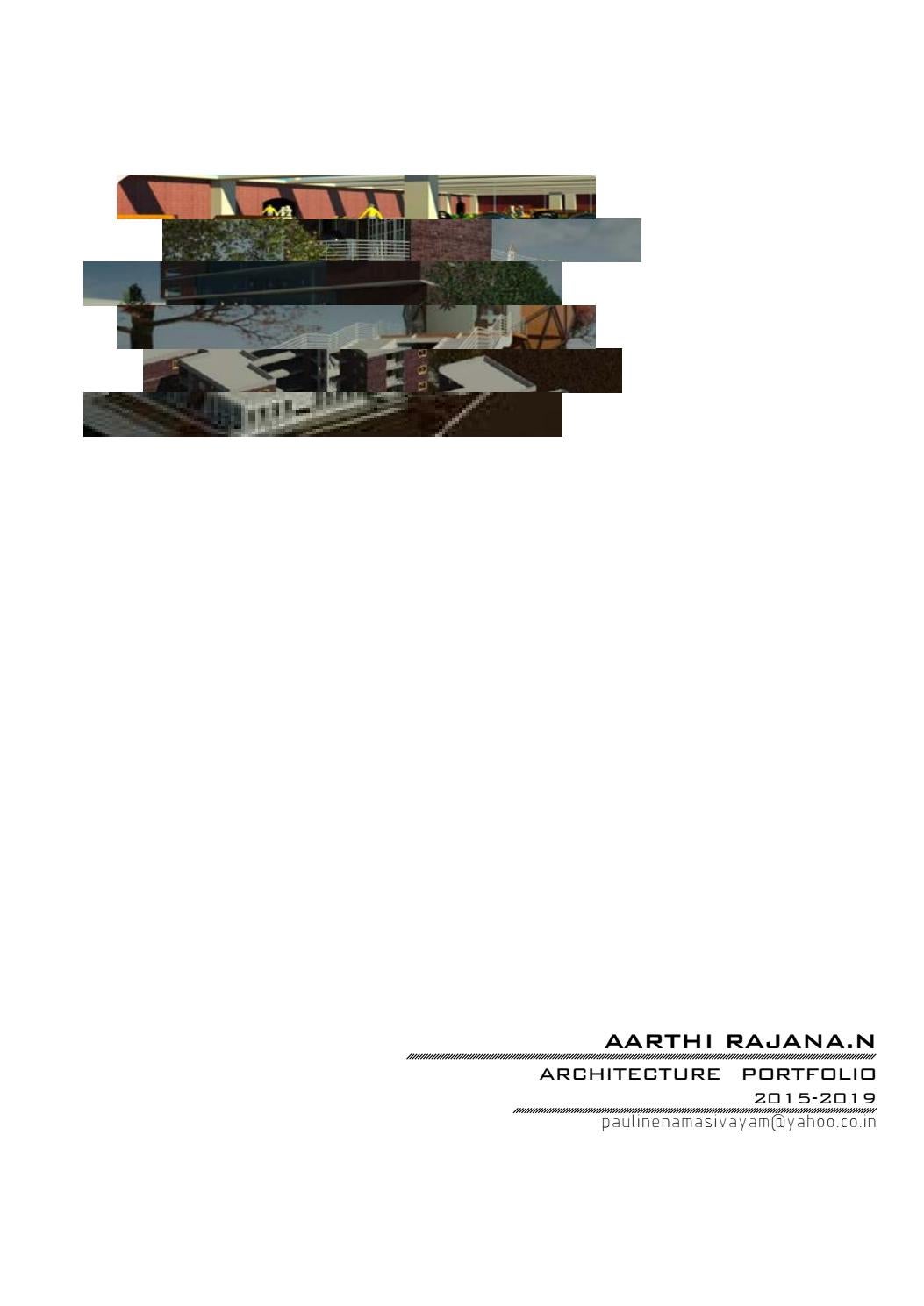 Design Portfolio 2015-2019 by Aarthi Rajana - Issuu