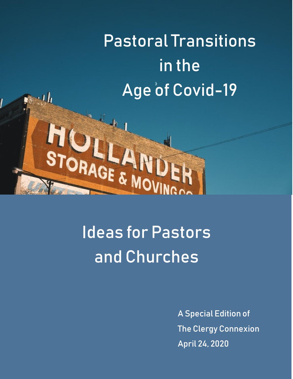 Pastoral Transitions in the Age of Covid-19 by Holston Annual ...