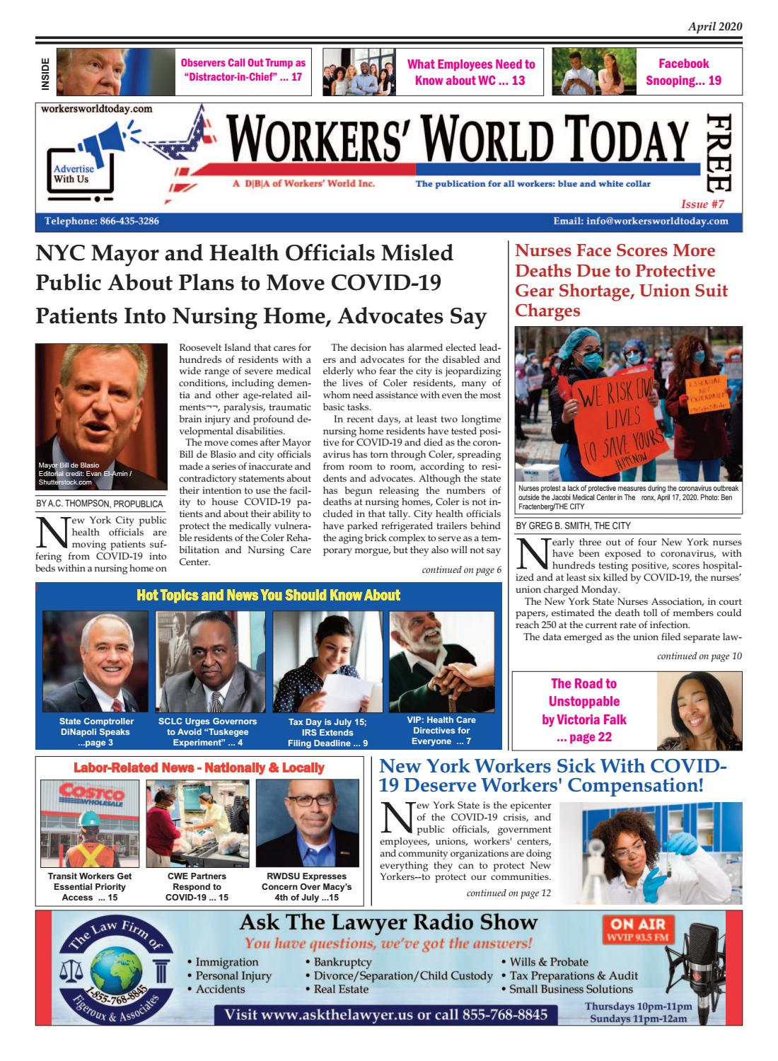 Workers' World Today - Issue 7 by IQ INC. - Issuu