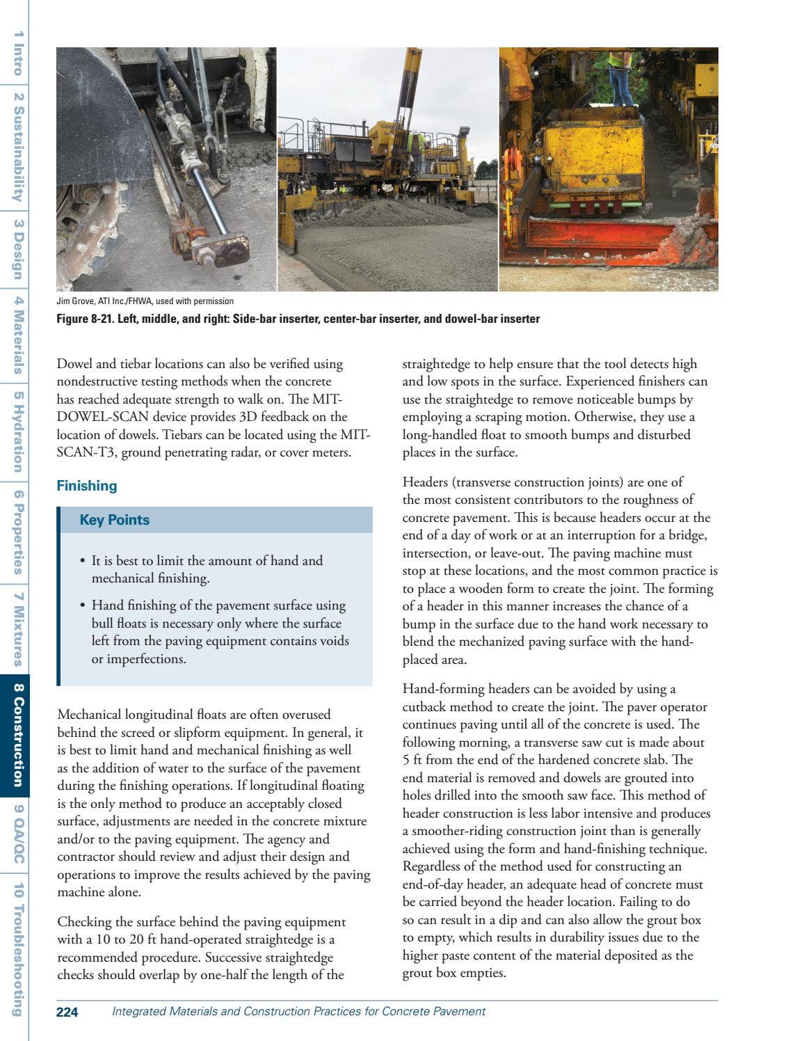 Integrated Materials and Construction Practices for Concrete Pavement ...