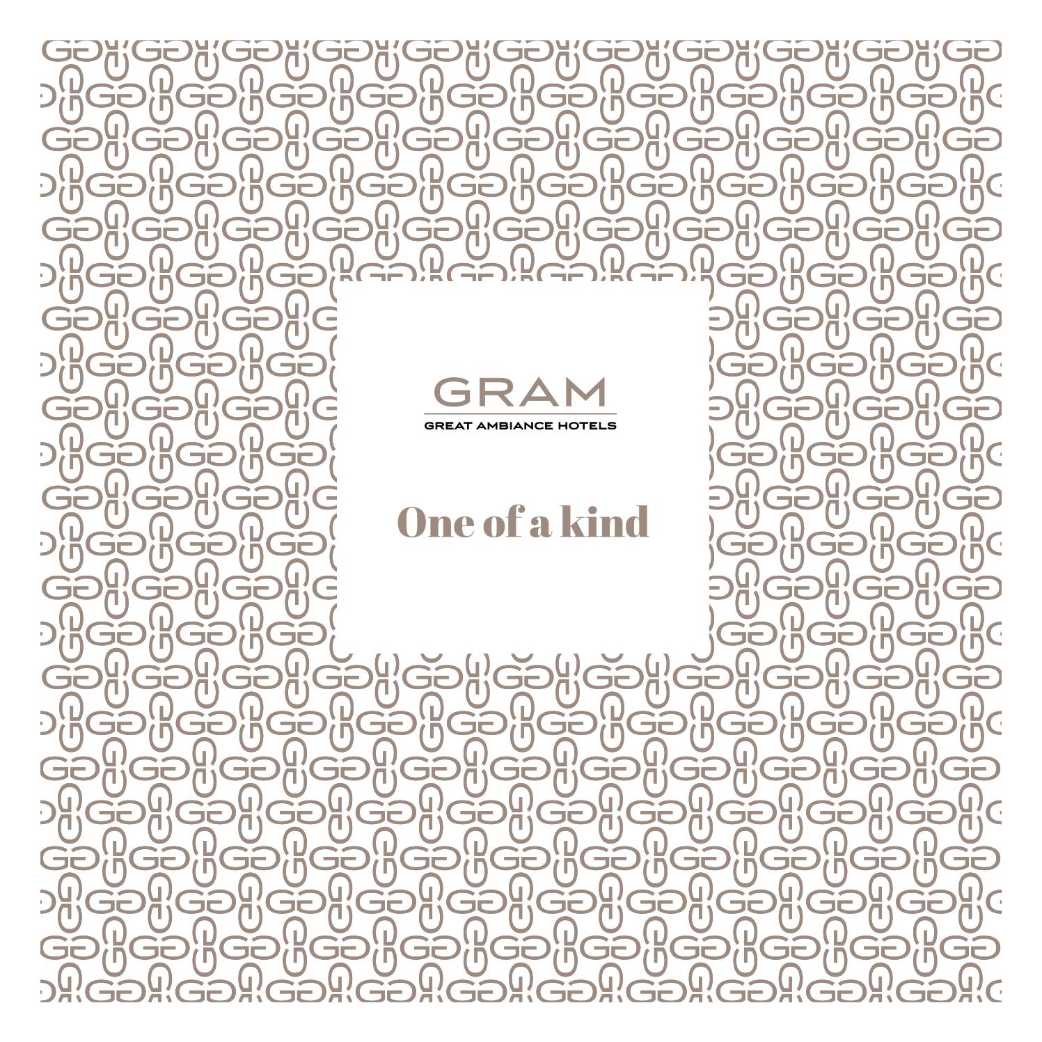 GRAM - One of a kind by gramhotels - Issuu