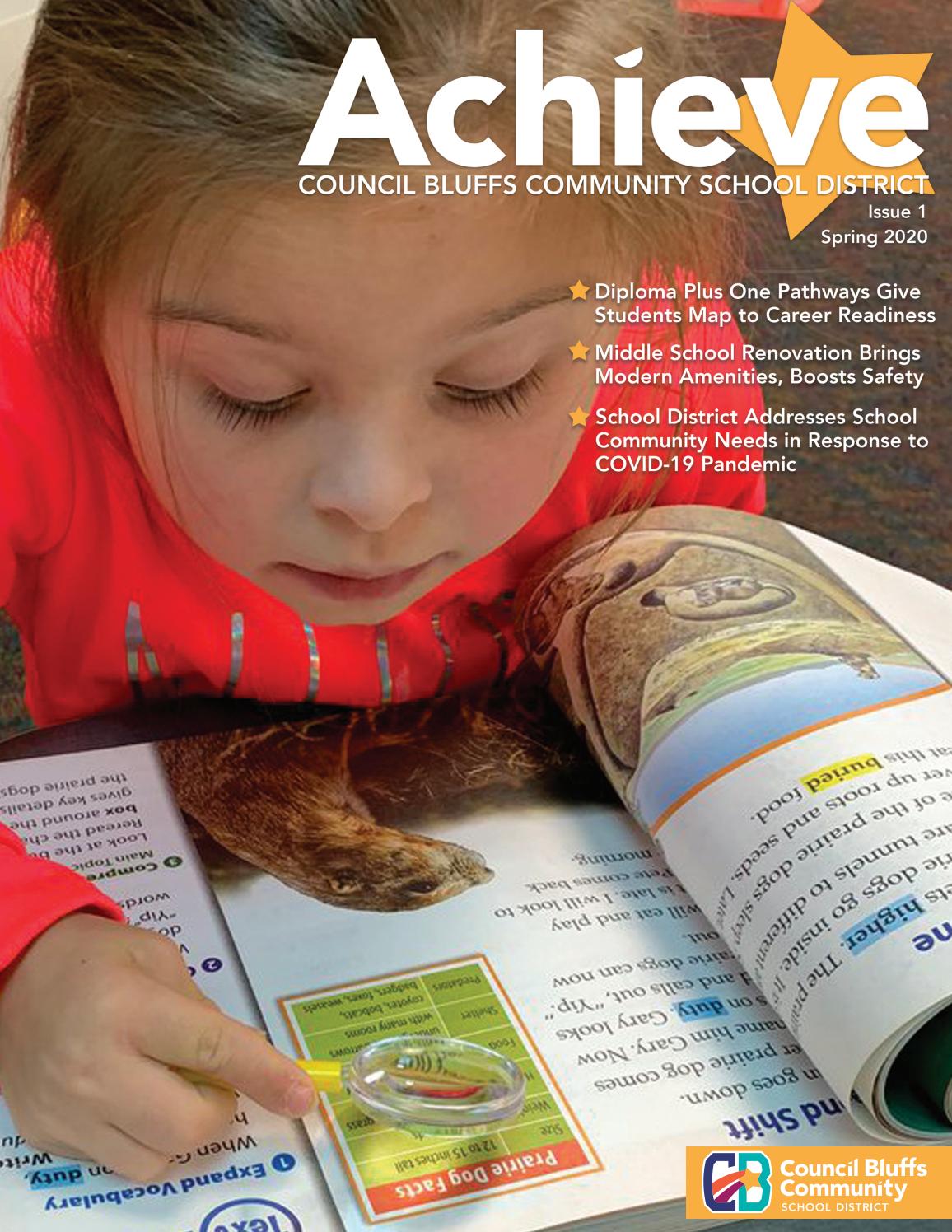 Achieve Magazine - Spring 2020 by CBCommSchools - Issuu