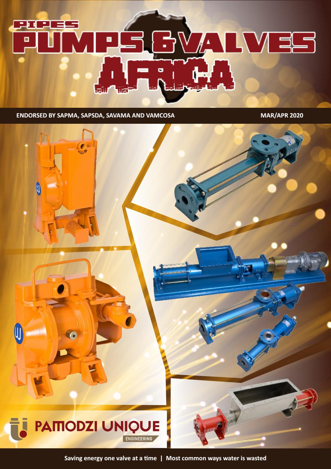 Pipes, Pumps & Valves Africa Mar-Apr 2020 by Lifting Africa - Issuu