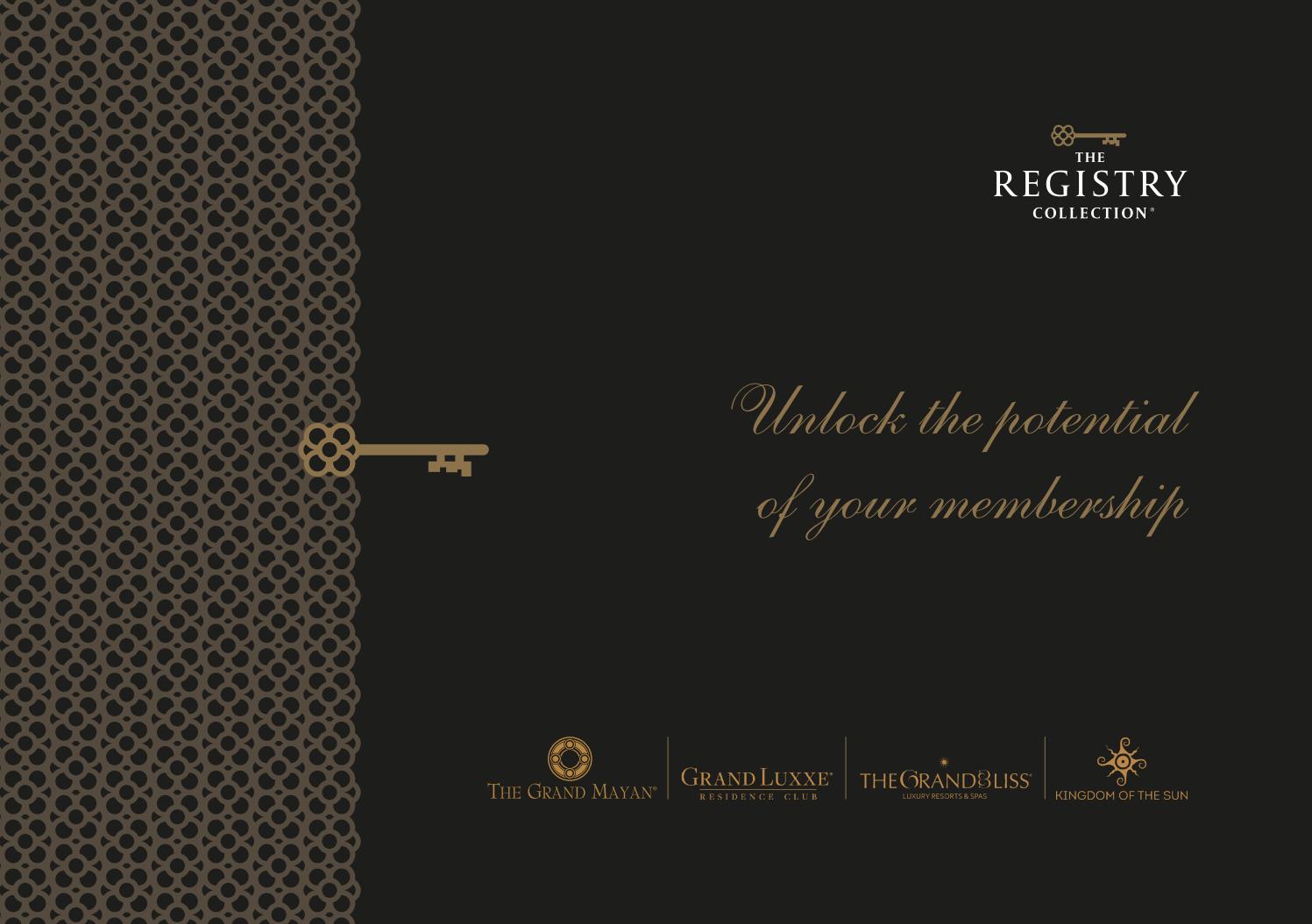 The Registry Collection (Mayan members) - Welcome Guide by RCI Europe ...