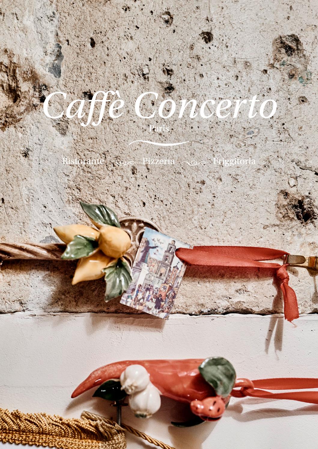Caffè Concerto Paris 1955 Italian restaurant in Paris by Food Stories ...