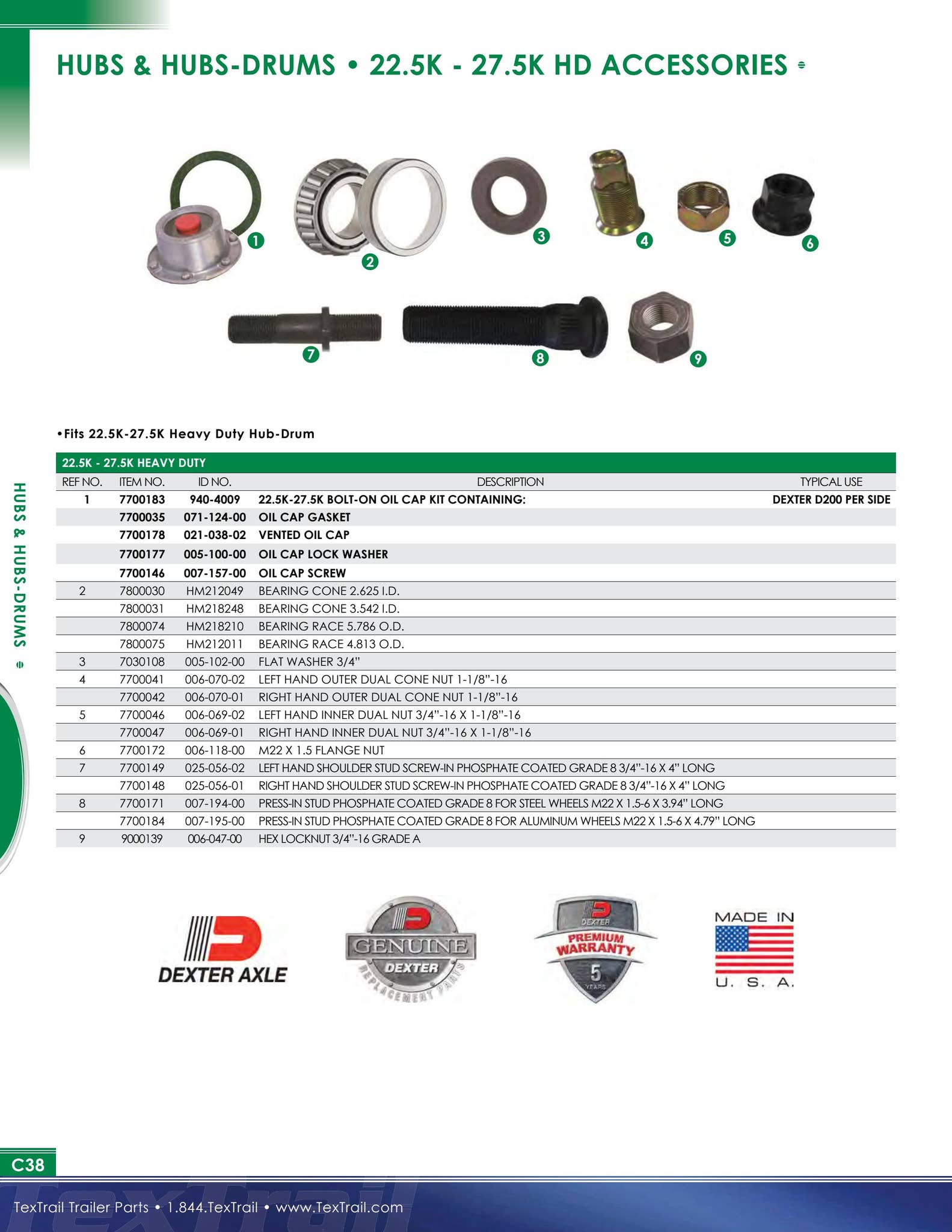 TexTrail Trailer Parts Catalog by Dino Marketing Group - Issuu
