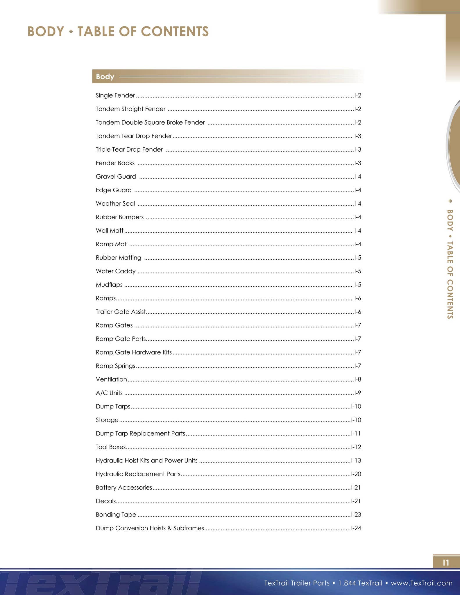 TexTrail Trailer Parts Catalog by Dino Marketing Group - Issuu