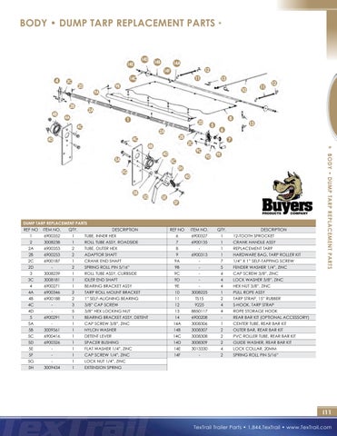 TexTrail Trailer Parts Catalog by Dino Marketing Group - Issuu
