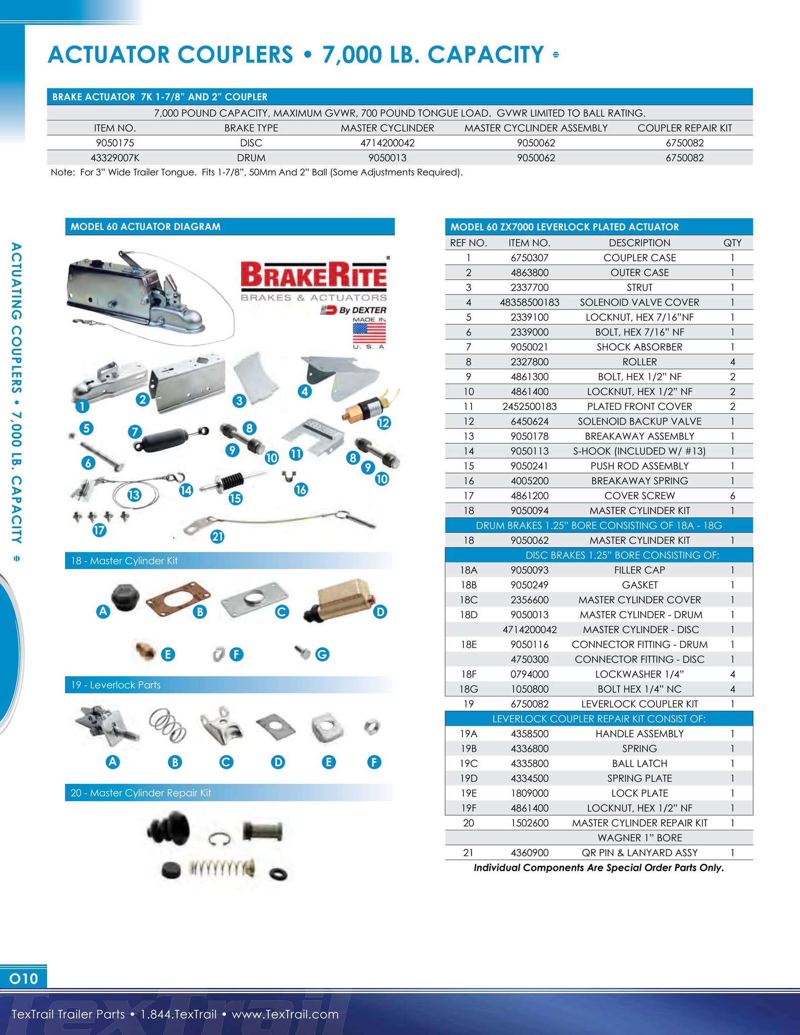TexTrail Trailer Parts Catalog by Dino Marketing Group - Issuu
