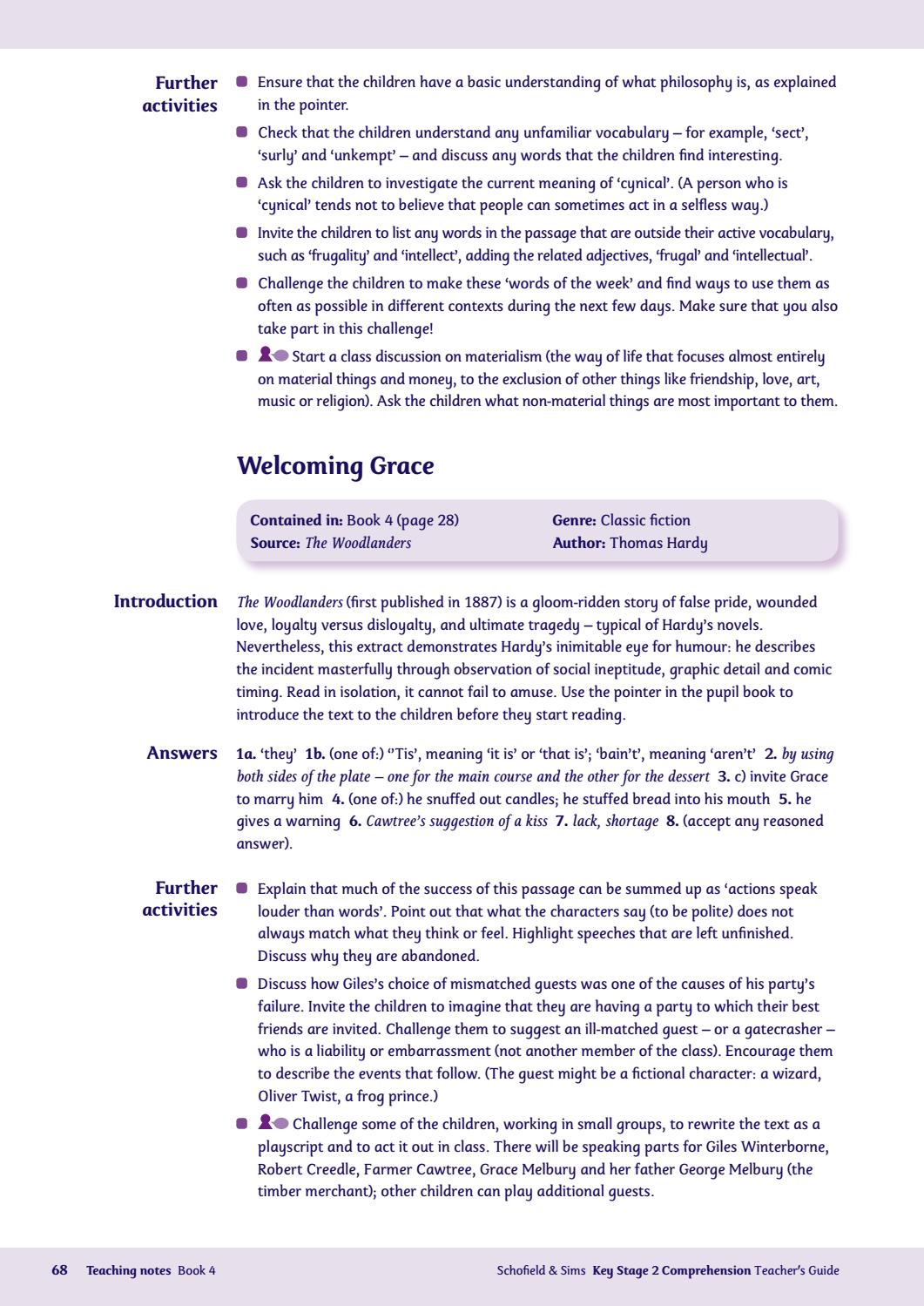 Comprehension Worksheets Ks2 With Answers