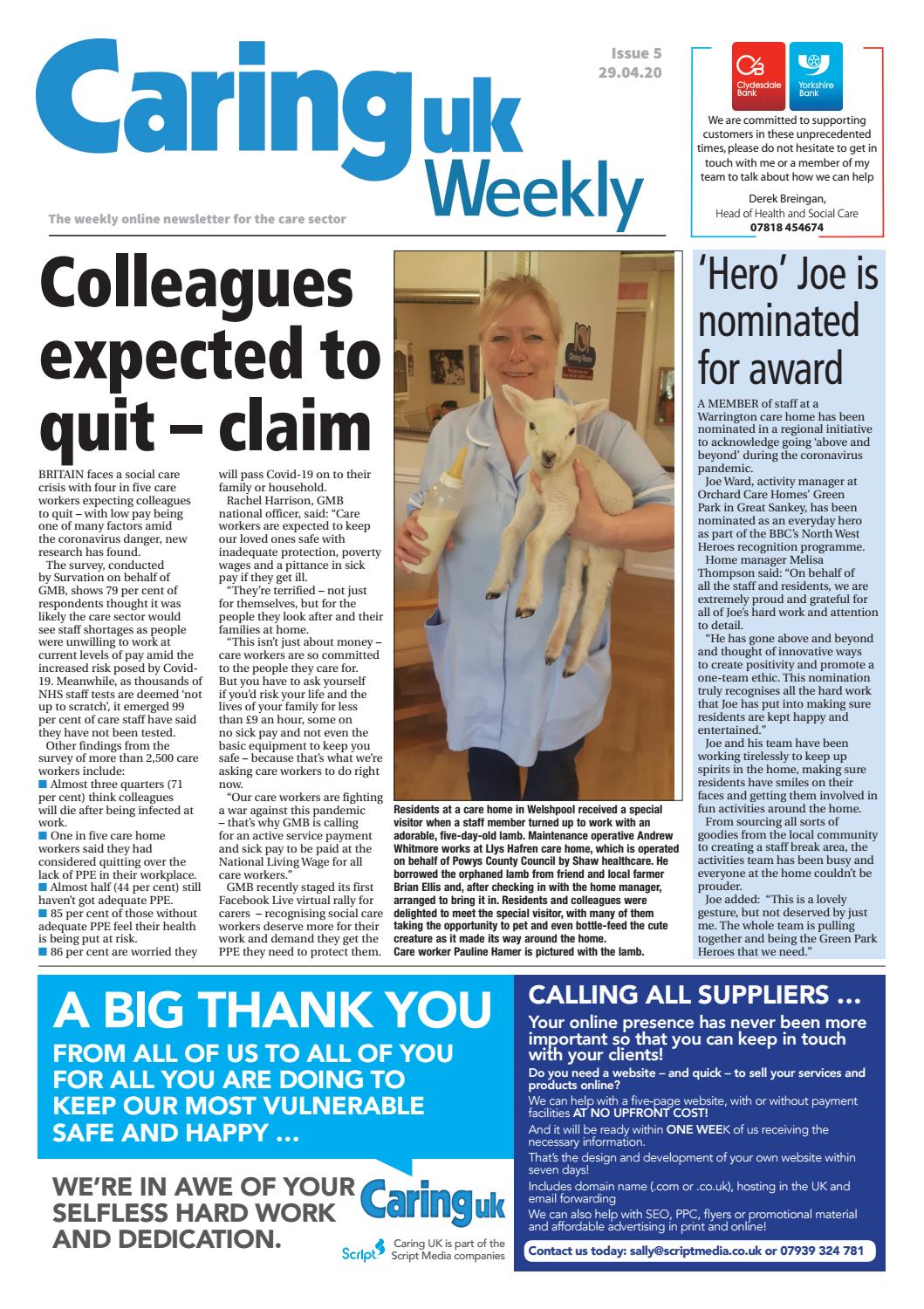 Caring UK Weekly - Issue 5 by Script Media - Issuu