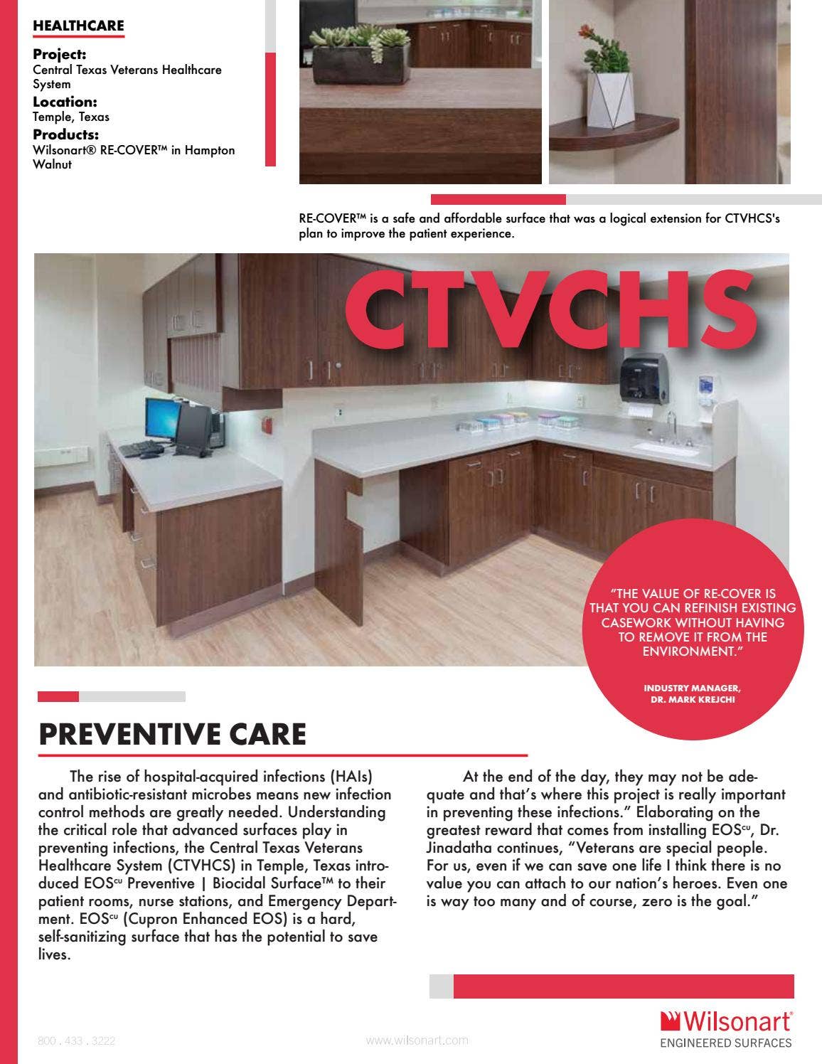 Central Texas Veterans Healthcare by Wilsonart - Issuu