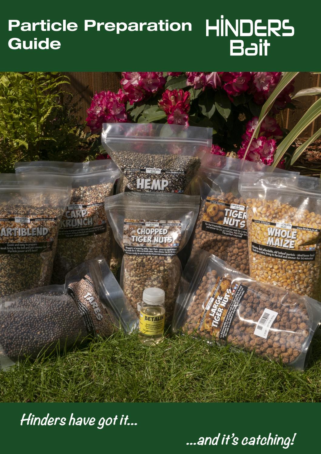 Hinders Bait Particle Preparation Guide by Hinders Bait - Issuu