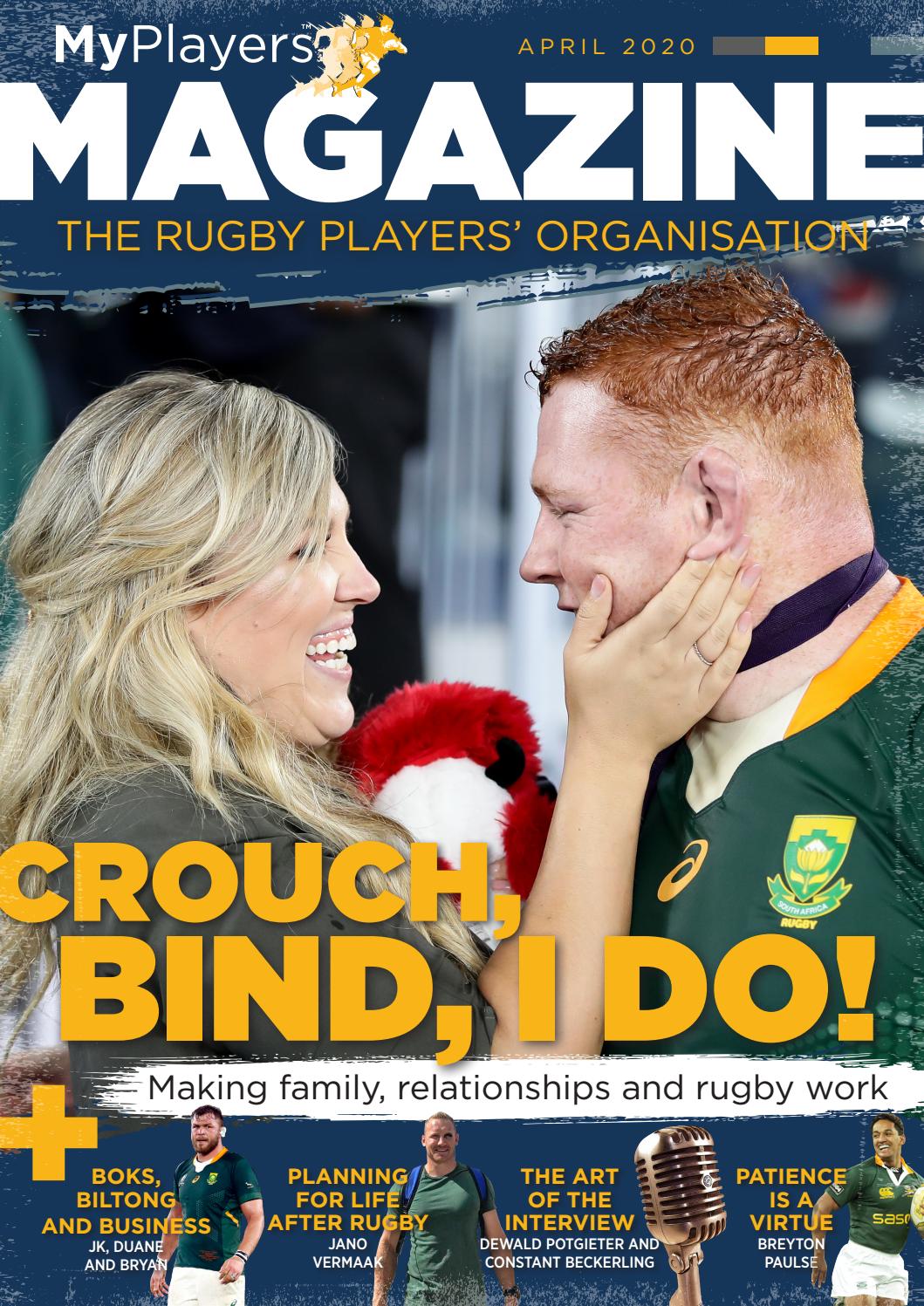 MyPlayers Magazine April 2020 by MyPlayers Rugby - Issuu