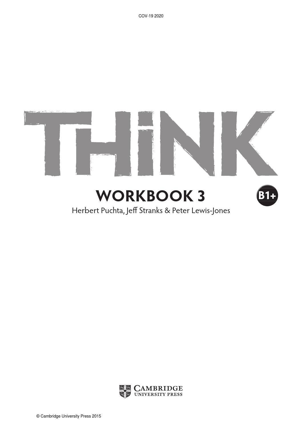 Think Level 3 Workbook by Cambridge English - Issuu