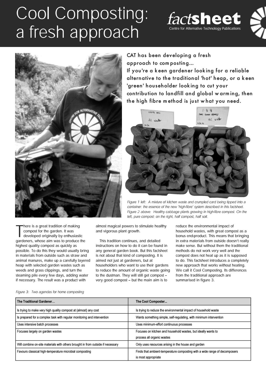 Factsheet - Cool composting: a fresh approach by billyaikencat - Issuu