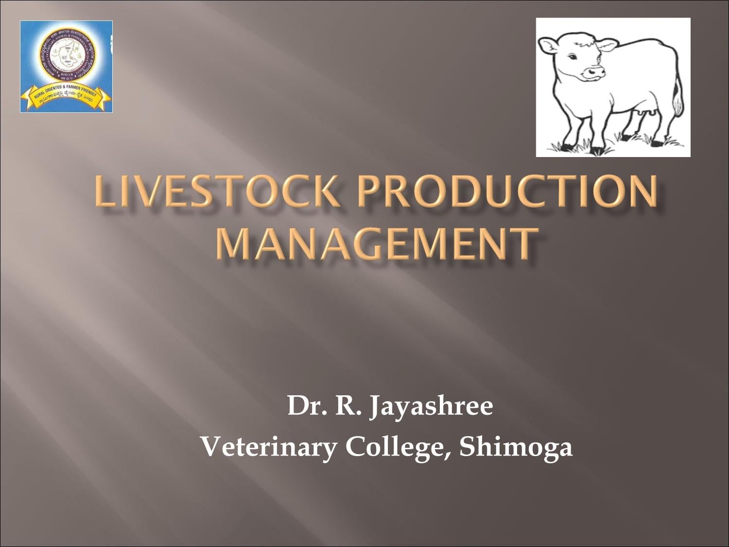 Good Dairy Farm Practices by Dr Jayashree R - Issuu
