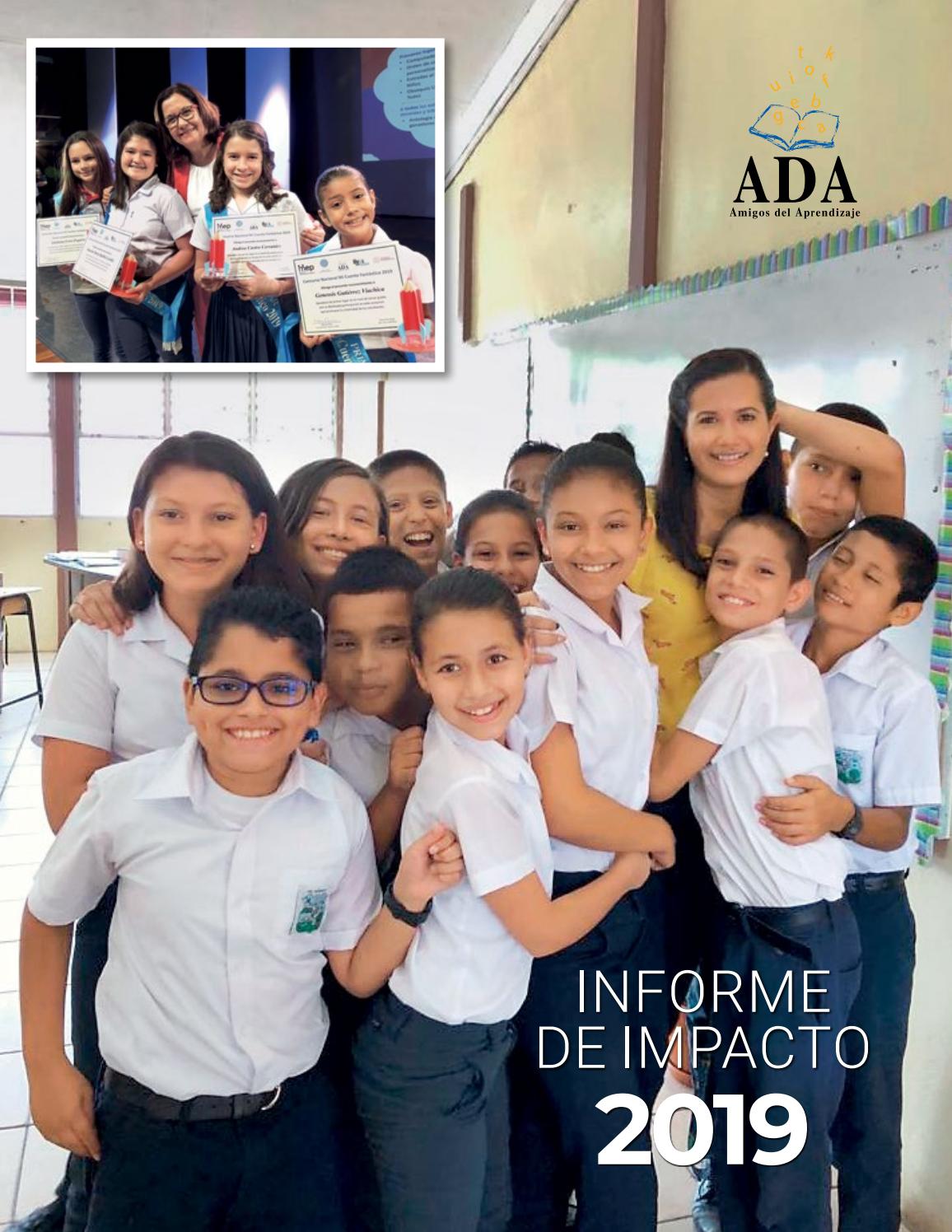Informe de Impacto ADA 2019 by Amigos del Aprendizaje - ADA - Issuu