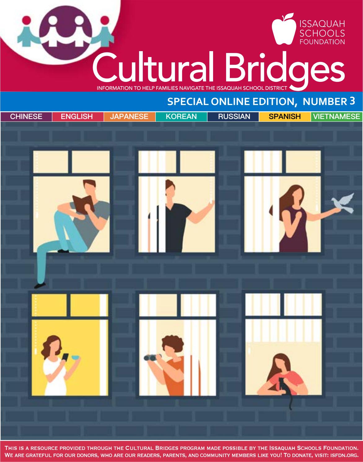 Cultural Bridges - Special Online Edition N3 by Issaquah Schools ...