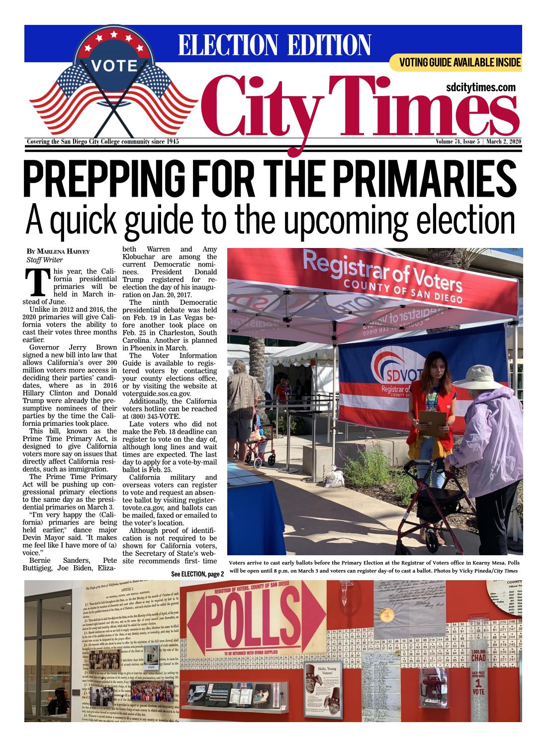 City Times - Spring 2020, Volume 74, Issue 5 by City Times Media - Issuu
