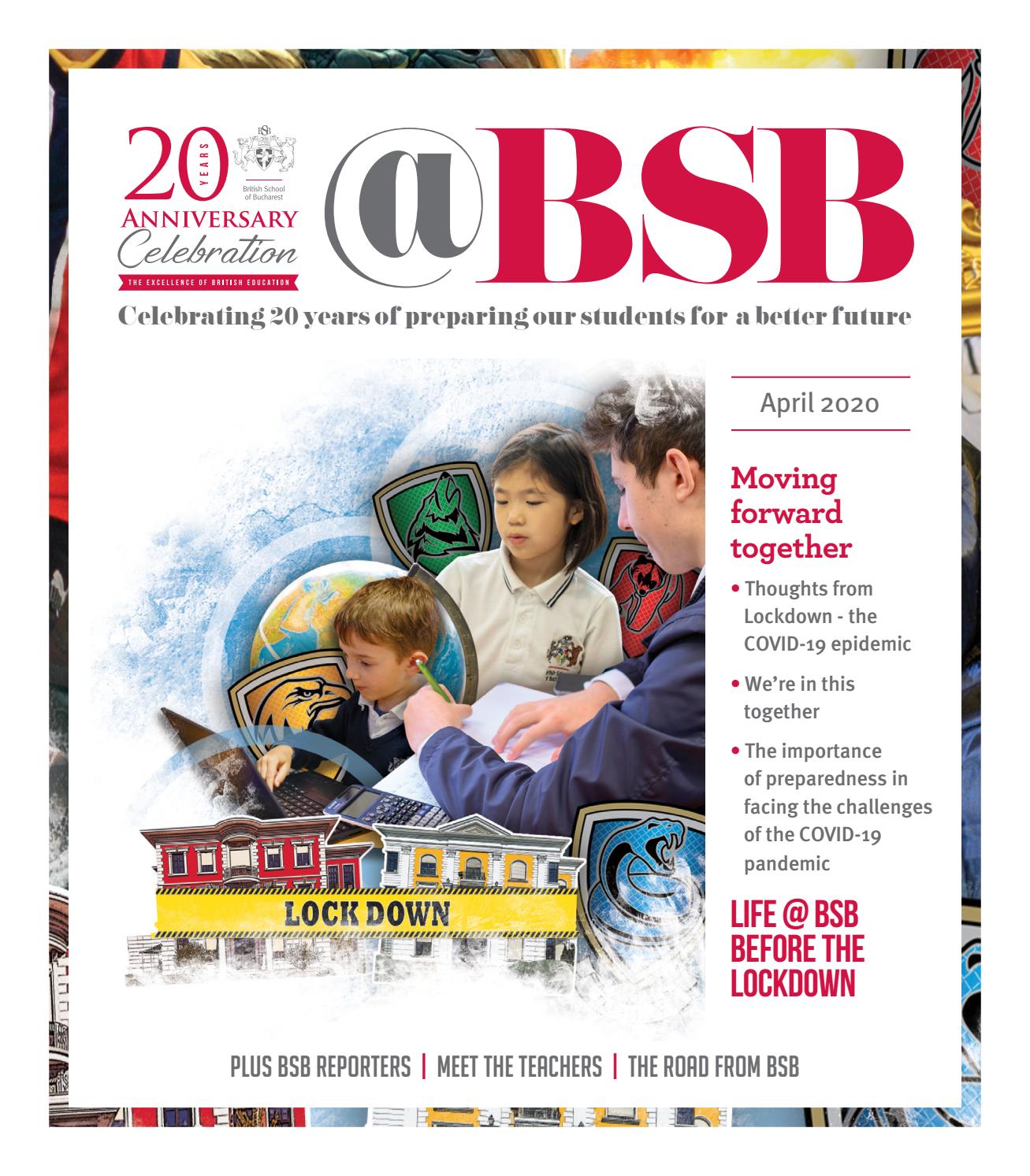 BSB School Magazine April 2020 by Crawford House Foundation - British ...