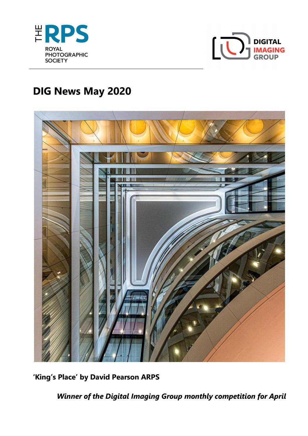 RPS Digital Imaging Group News May 2020 by Royal Photographic Society ...