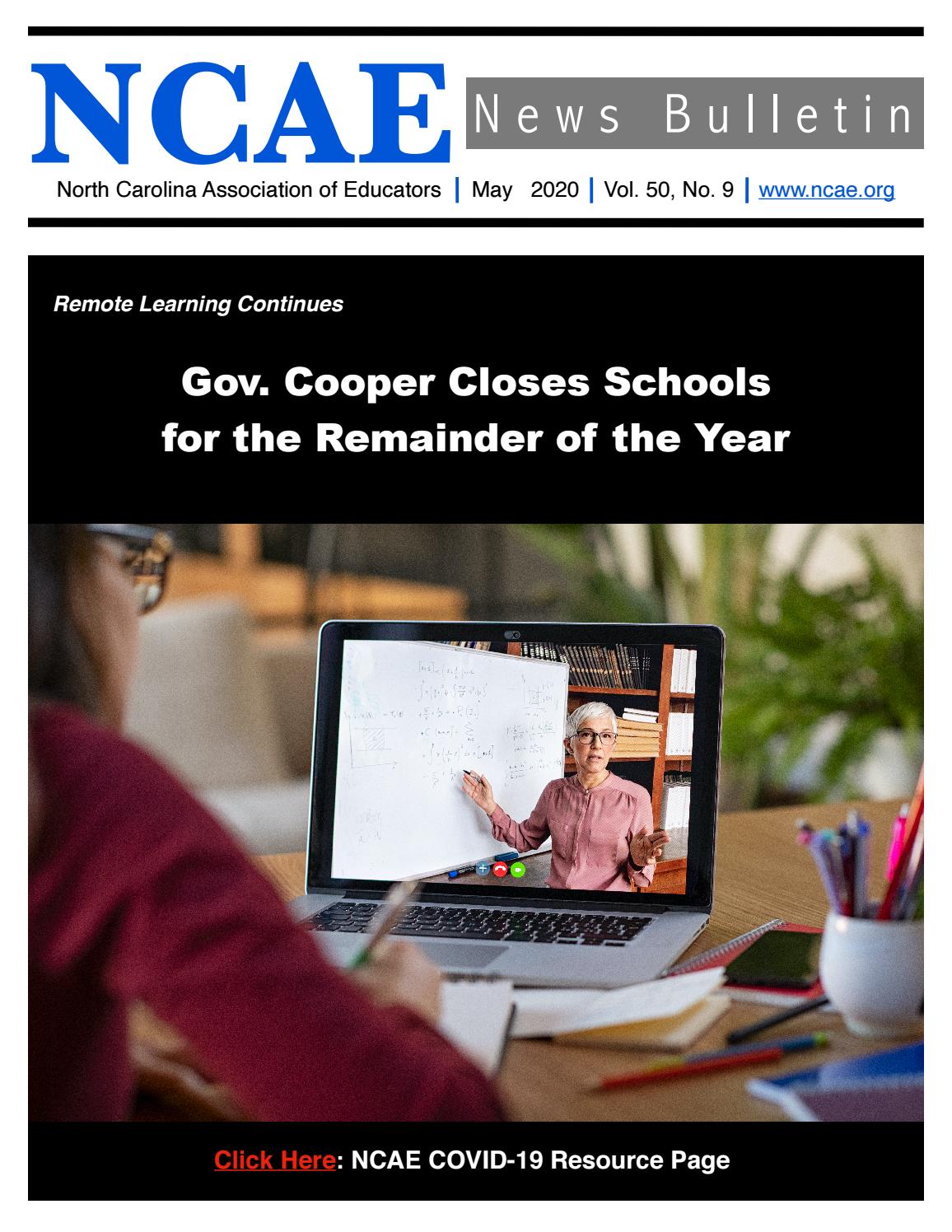 May 2020 NCAE News Bulletin by NCAE - Issuu