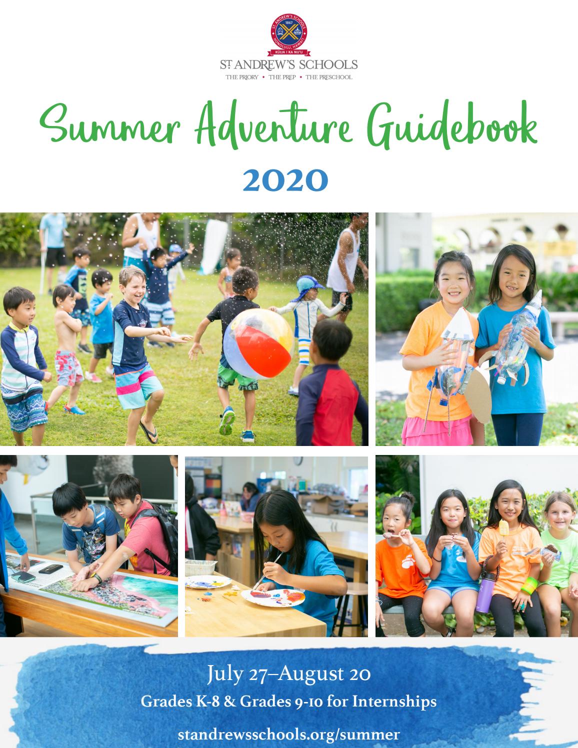 Summer Adventure Camp 2020 by St. Andrews Schools - Issuu