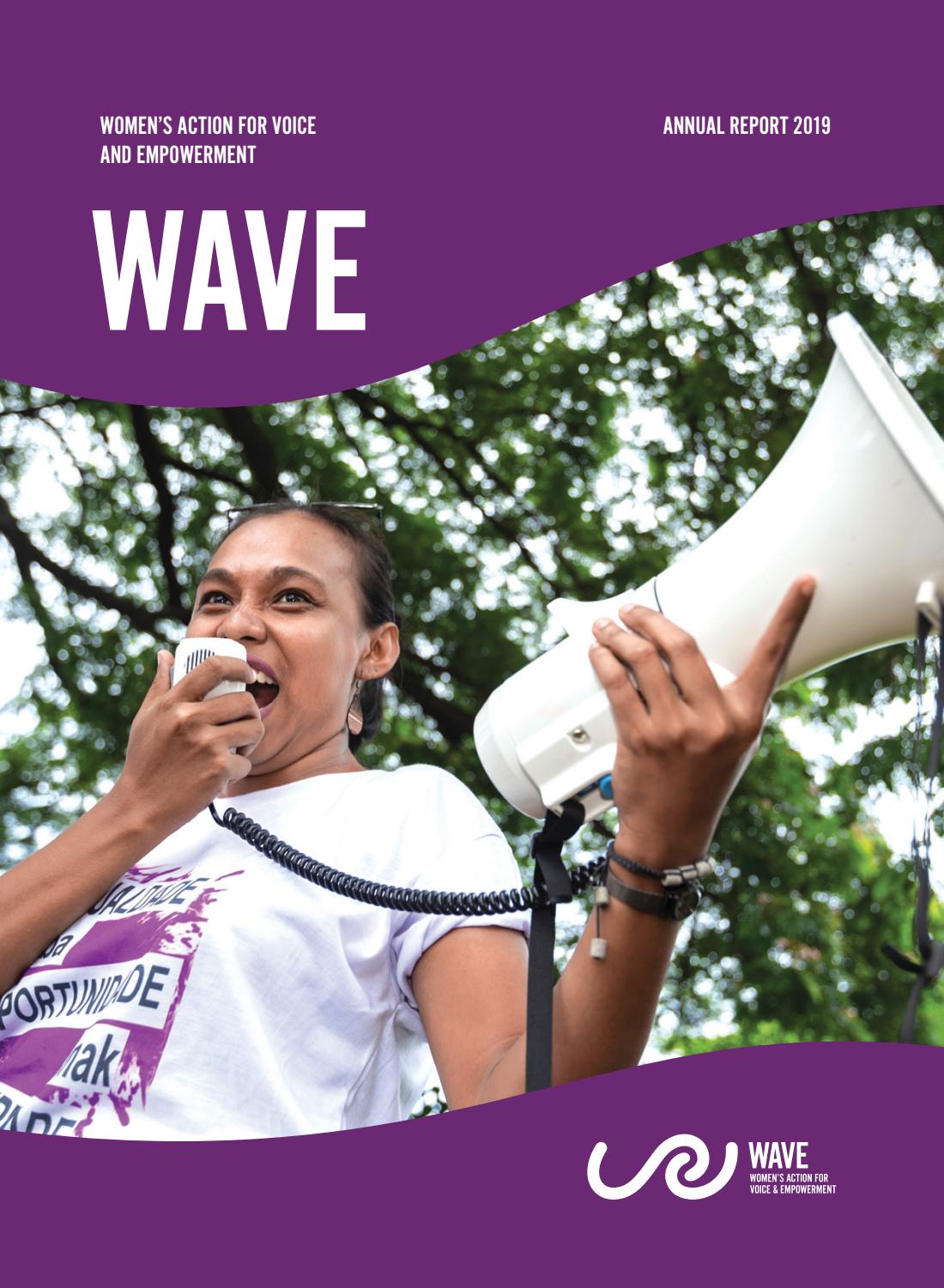 WAVE Annual Report 2019 by IWDA_ - Issuu