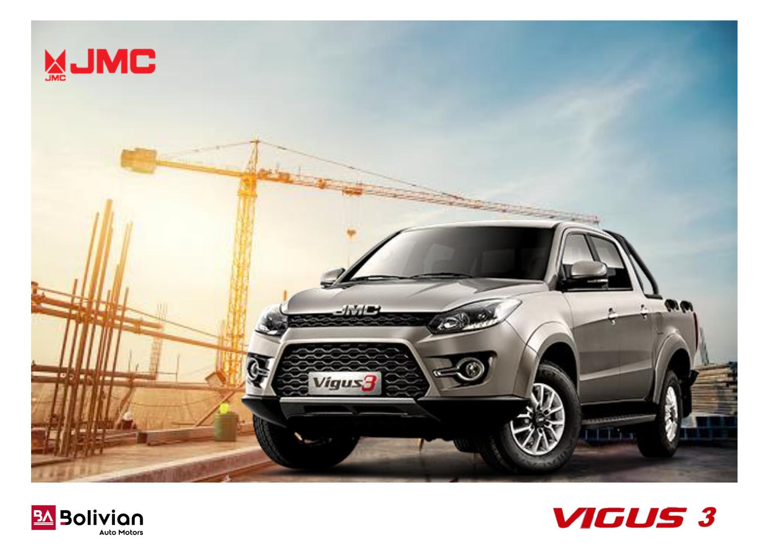 JMC VIGUS 4x4 Brochure by BOLIVIAN AUTO MOTORS - Issuu
