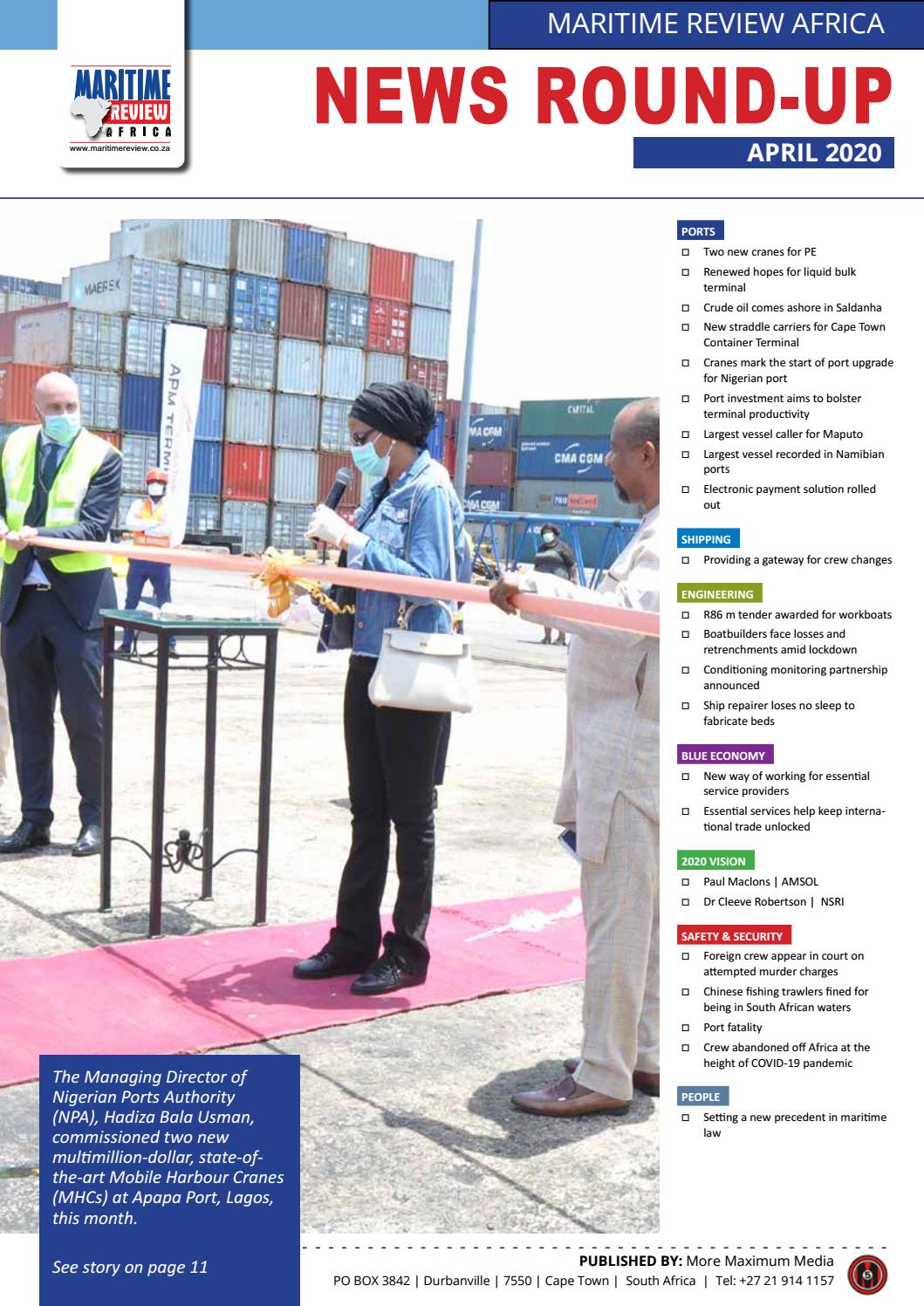 Monthly Maritime News Roundup - April 2020 by More Maximum Media - Issuu