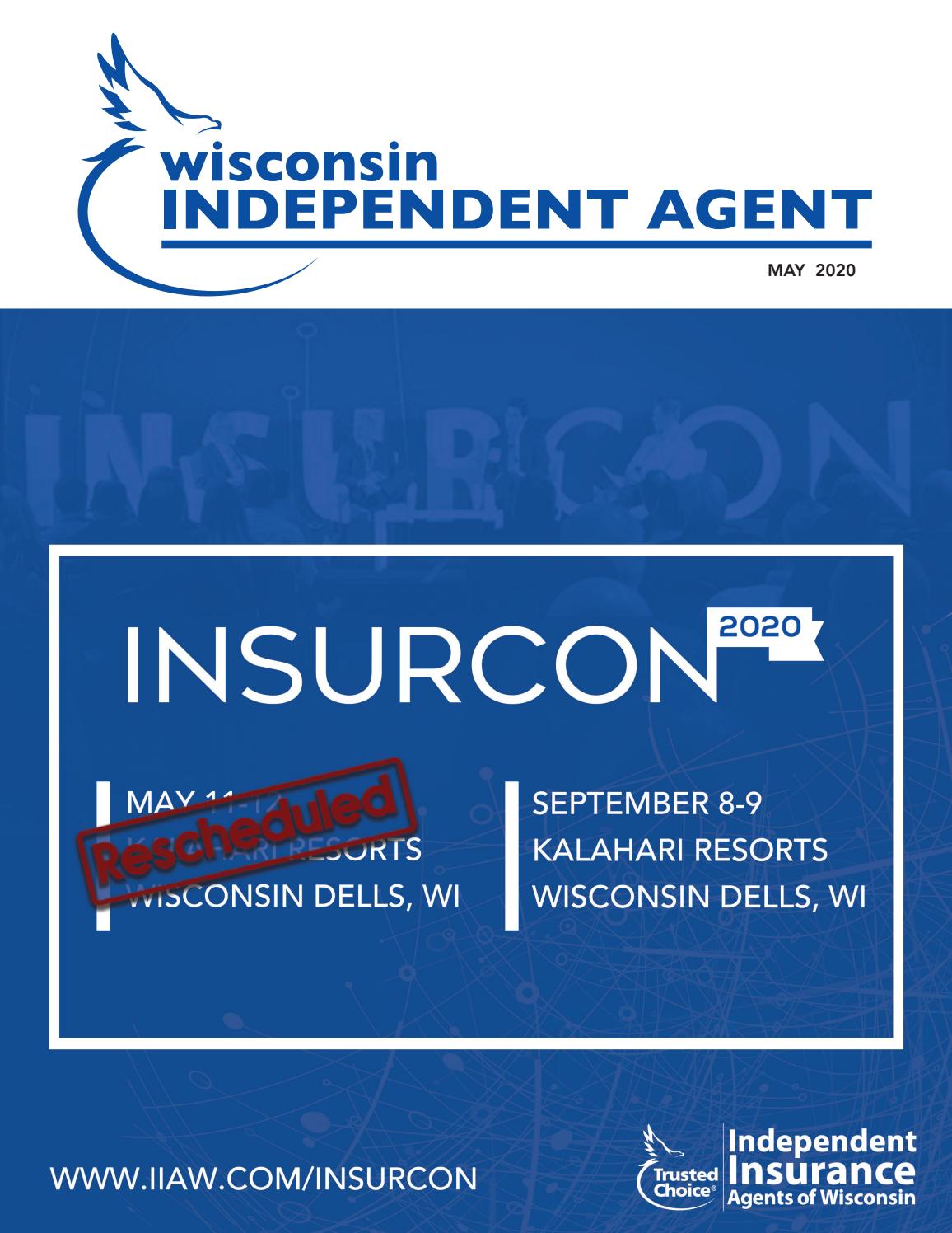 Wisconsin Independent Agent May 2020 Magazine by Independent Insurance ...