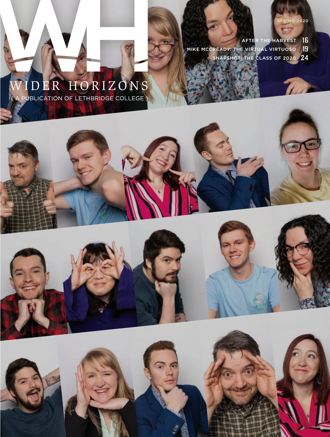 Wider Horizons Spring 2020 by Lethbridge College - Issuu