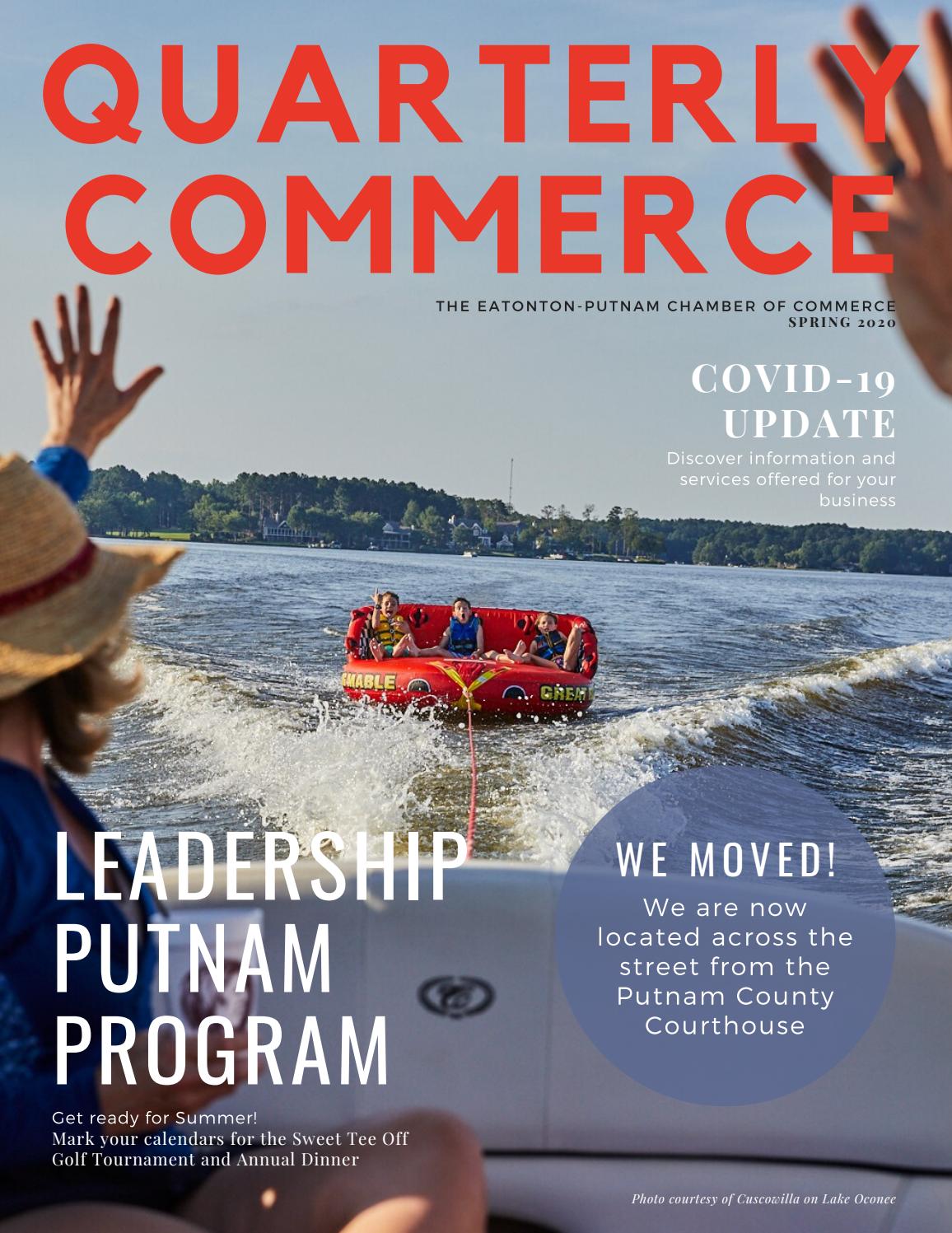 Quarterly Commerce Magazine Spring 2020 by EatontonChamber - Issuu