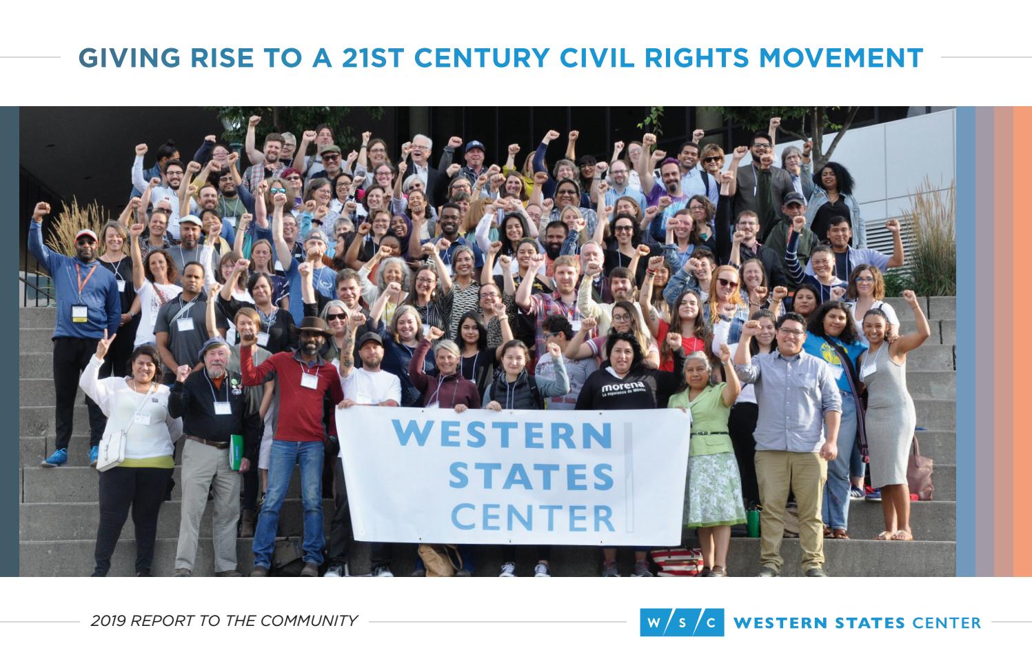 WSC 2019 Report to the Community by Western States Center - Issuu